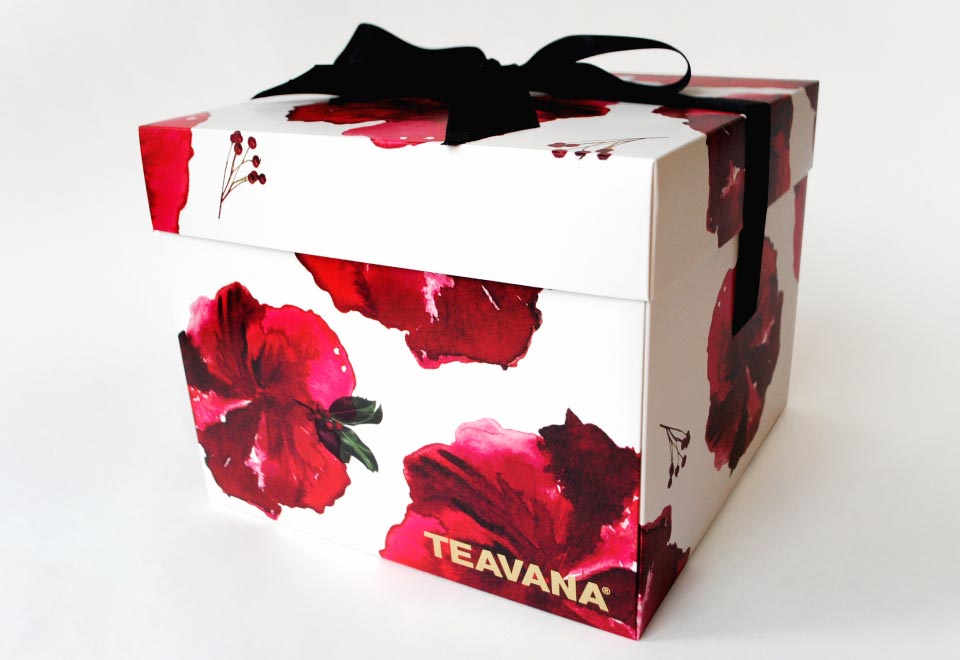 One-of-a-Kind, Elegant Holiday Gift Packaging for Teavana | CRP