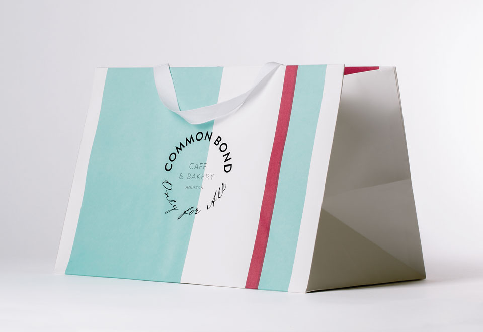 Restaurant Packaging Program for Common Bond Café and Bakery